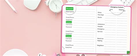 Bleswin Password Book Small Alphabetical Password Keeper With Tabs