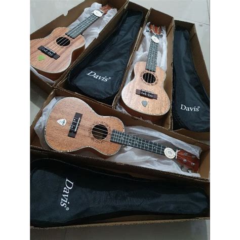 Davis Ukulele Mahogany 21soprano 23concert Wbagandpick Shopee