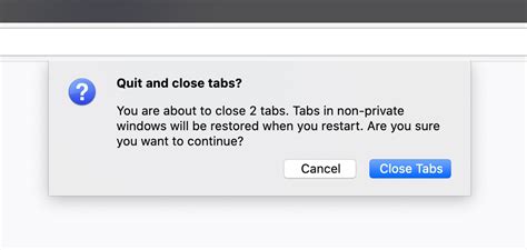 Safari Warn Before Quitting