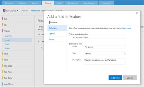 Vsts Process Customization Futures June 2016 Azure Devops Blog