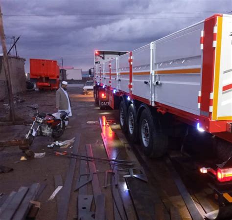 تریلی سازی عبدلی فروش نقد و اقساط تریلی کمپرسی در همدان