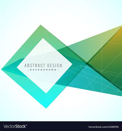 Abstract Creative Background With Geometric Design