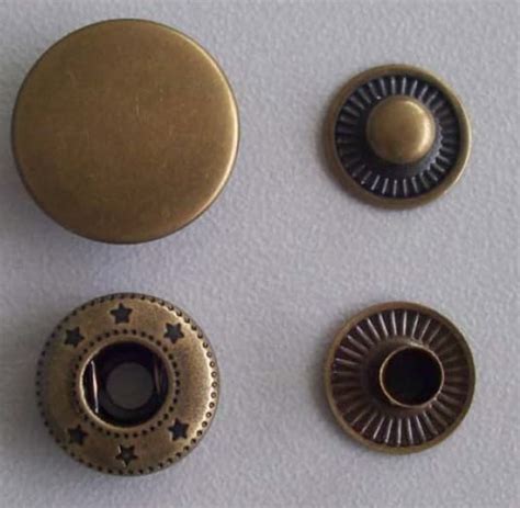 Anti Brass Snap Buttons Tradekorea
