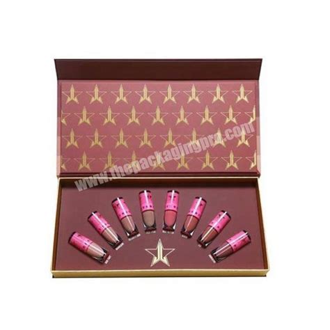Custom Luxury Cosmetic Beauty Lip Gloss Packaging Box Cosmetic Paper
