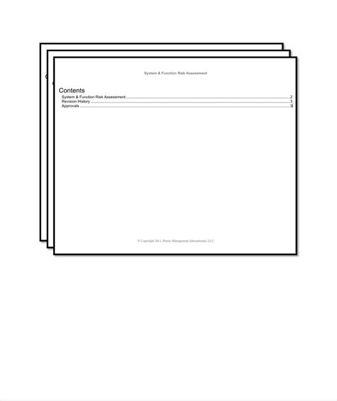 Customizable Csv Risk Assessment Template Validation Center