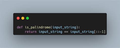 How To Quickly Check Whether A String Is A Palindrome In Python Fatos