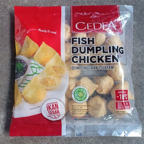 Jual Cedea Dumpling Chicken 500gr Dumpling Ayam Shopee Indonesia