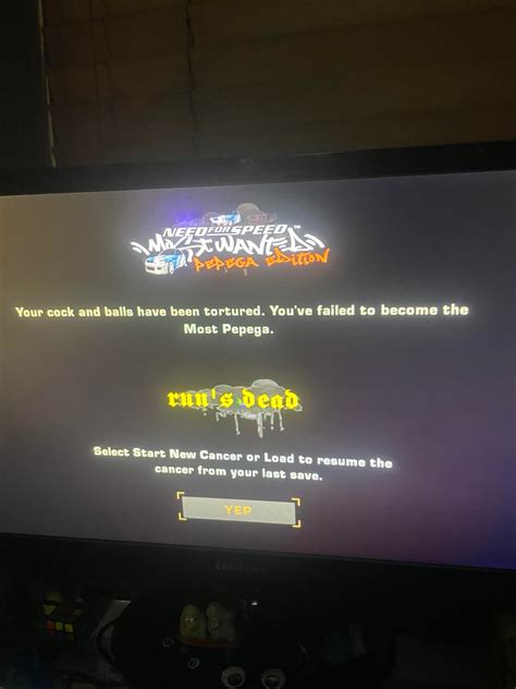 Found Mattos Qoute Runs Dead Meme On Nfs Most Wanted Pepega Edition