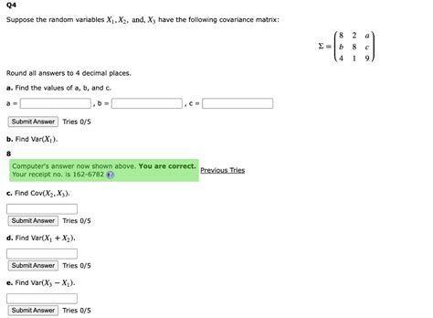 solved suppose the random variables x1 x2 and x3 have the
