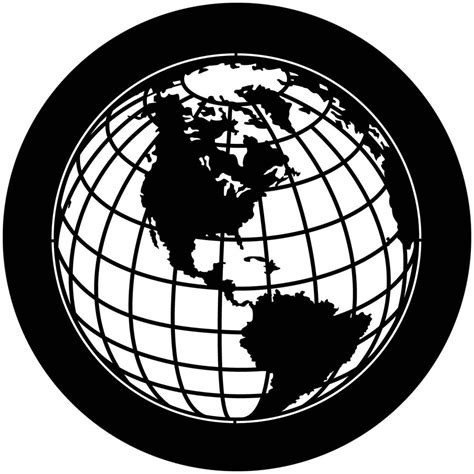 World Black And White Black And White Globe Clip Art Vrogue Co