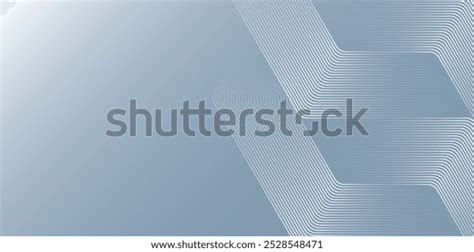 White Abstract Background Dynamic Wavy Hexagon Stock Vector Royalty