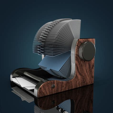 Rolodex Paper Shredder 3d Model Cgtrader