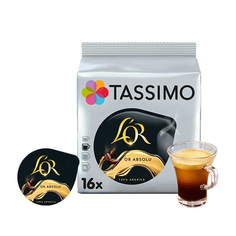 Tassimo Grandmère Espresso Café Corsé En Capsule 10 X 16 Boissons