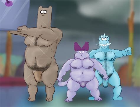 Rule 34 Belly Big Penis Blue Body Cartoon Network Chowder Chowder Series Gaek Genitals Hi