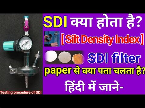 Sdi Silt Density Index Procedure For Calculating Silt 53 Off Sdi Silt Density Index Procedure For Calculating Silt 53 Off