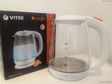 Чайник электрический VITEK Orange VT-1101 - «Красивый чайник из ...