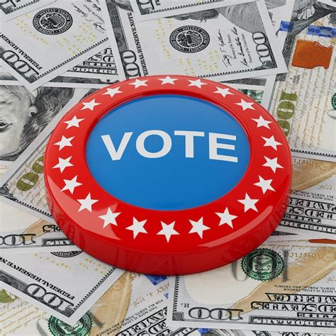 Premium Photo Presidental Election 2024 Round Patriotic Vote Button