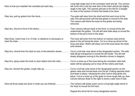 Procedural Script Mahogonie