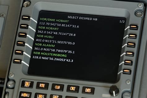 Reference Nav Data Cdu Functionality Explained — Flaps 2 Approach