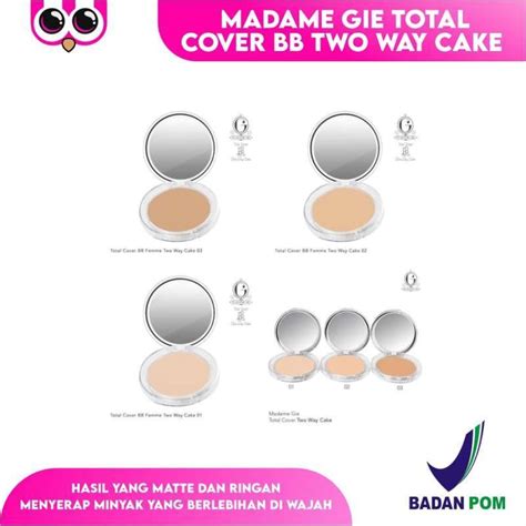 Madame Gie Total Cover Two Way Cake Lengkap Harga Terbaru Mei 2024 Blibli