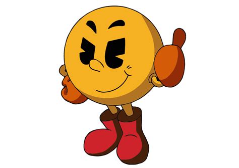 Pac Man Cartoon Style Vector Superawesomevectors