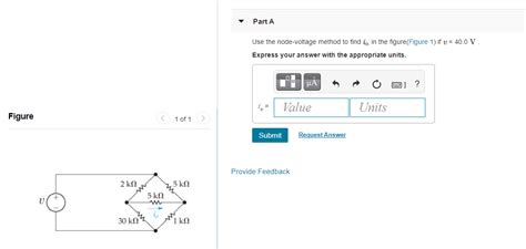 Solved Part A Use The Node Voltage Method To Find Io In The Chegg