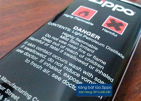 Bán Xăng Bật Lửa Zippo Tại Tphcm Xăng Hộp Quẹt Chính Hãng
