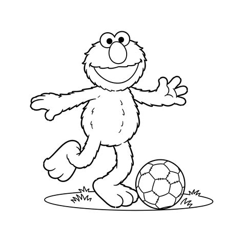 30 Elmo Colouring Sheets Free Pdf Printables