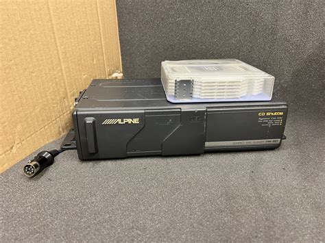 Alpine M Bus 8 Pin Car Radio Stereo 6 Disc Plug In Add On Cd Changer Chm S611 JT Audio