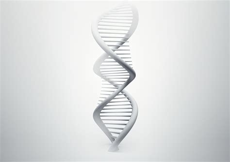 Premium Ai Image A Minimalist Representation Of Genetic Research Featuring A Simple Dna Double