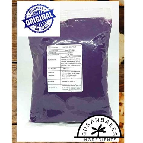 Ube Paste Purple Yam 1kg Ube Filling Lazada Ph