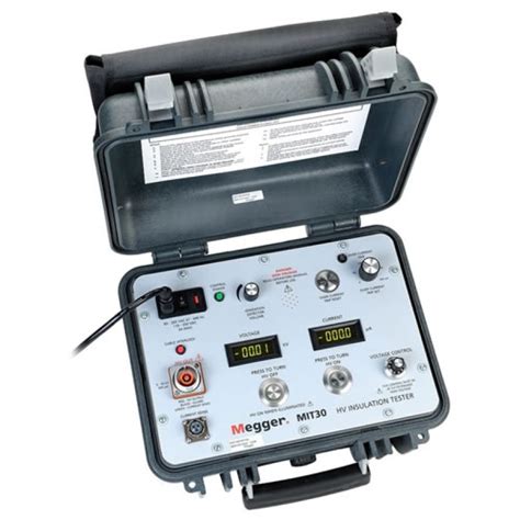Megger Mit30 30 Kv High Voltage Insulation Tester Jual Harga Price