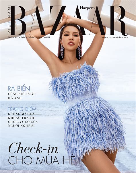 Siêu Mẫu Hà Anh Tự Hào Vì Dám Dấn Thân Harpers Bazaar