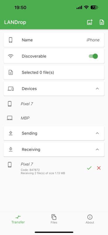 How To Transfer Files Between Android And Apple Devices Using Landrop