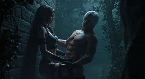 Rule 34 Ai Generated Dante Devil May Cry Lara Croft Leshay7 Looking