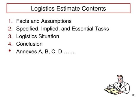 Ppt Logistics Estimate Powerpoint Presentation Free Download Id4125626