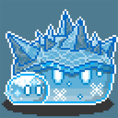 Honnv Genshin Impact Slimes [pixel Art 64x64]