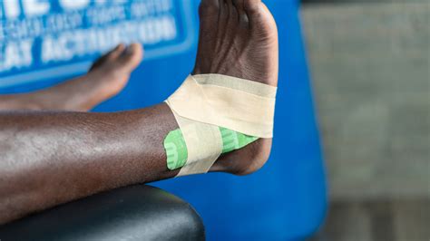 How To Tape An Ankle Kinesiology Tape Mobility Tape Mobility