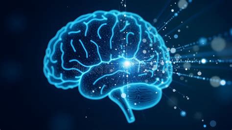 Tech Driven Neuroscience Research A Computer Generated Model Stock Illustration Illustration