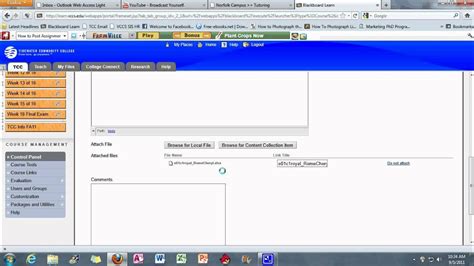 Uploading Files To Blackboard Youtube