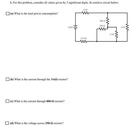 Solved For This Problem Consider All Values Given By Chegg