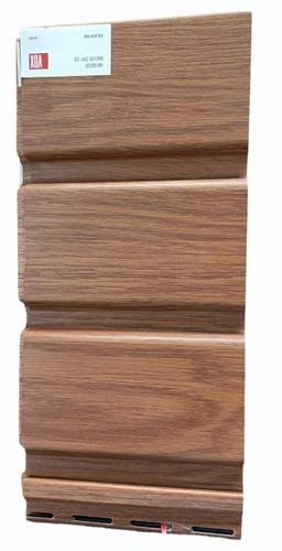 Vertical Brown Pvc Wall Cladding Sheet Sheet Thickness 10mm At Rs 70
