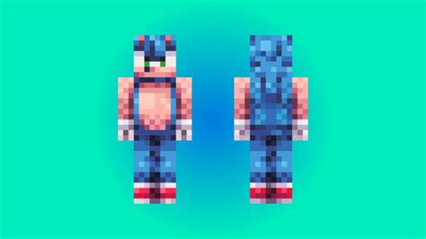 Топ 10 лучших скинов Sonic The Hedgehog для Minecraft Nexusmodru