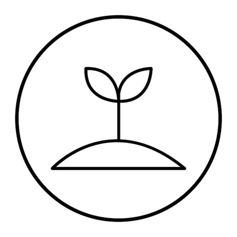 Premium Vector Sprout Vector Illustration