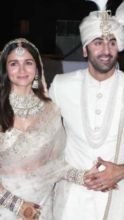 Alia Bhatt And Ranbir Kapoor Marriage Pictures Shorts Shortvideo