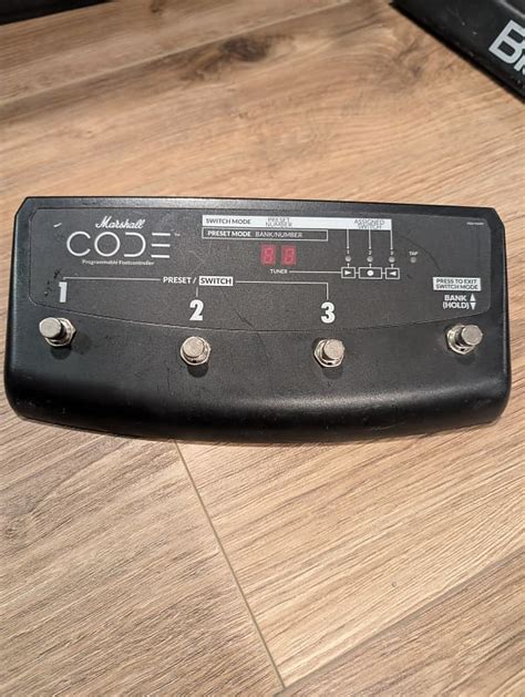 Marshall Code Footswitch Reverb
