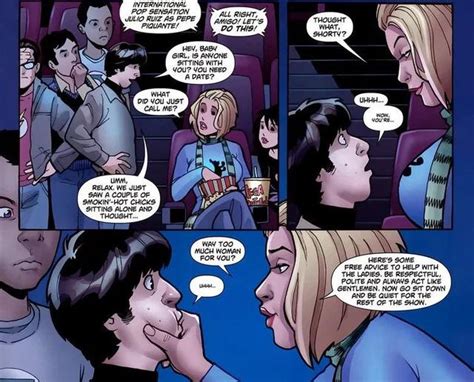 Comic Excerpt That Time Howard From Big Bang Theory Hit On Power Girl