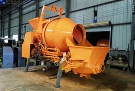 Portable Drum Concrete Mixer With Pump For Sale