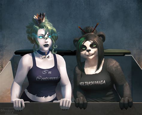 Trash Panda By Shadoca Art On Deviantart Trash Panda By Shadoca Art On Deviantart