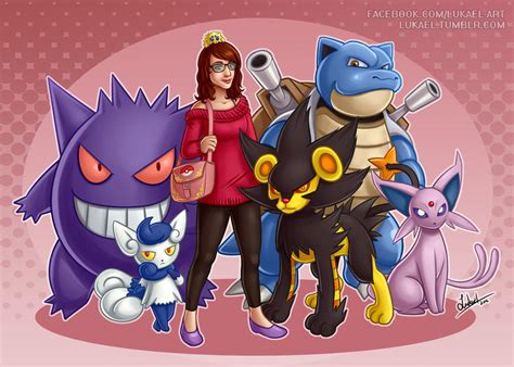 Pokemon Trainer Brea Commission By Lukael Art On Deviantart